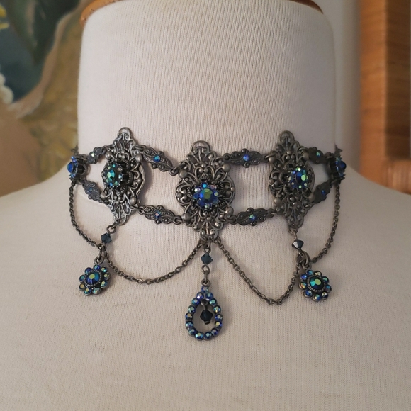 Vintage | Jewelry | Vintage Victorangothic Style Choker | Poshmark